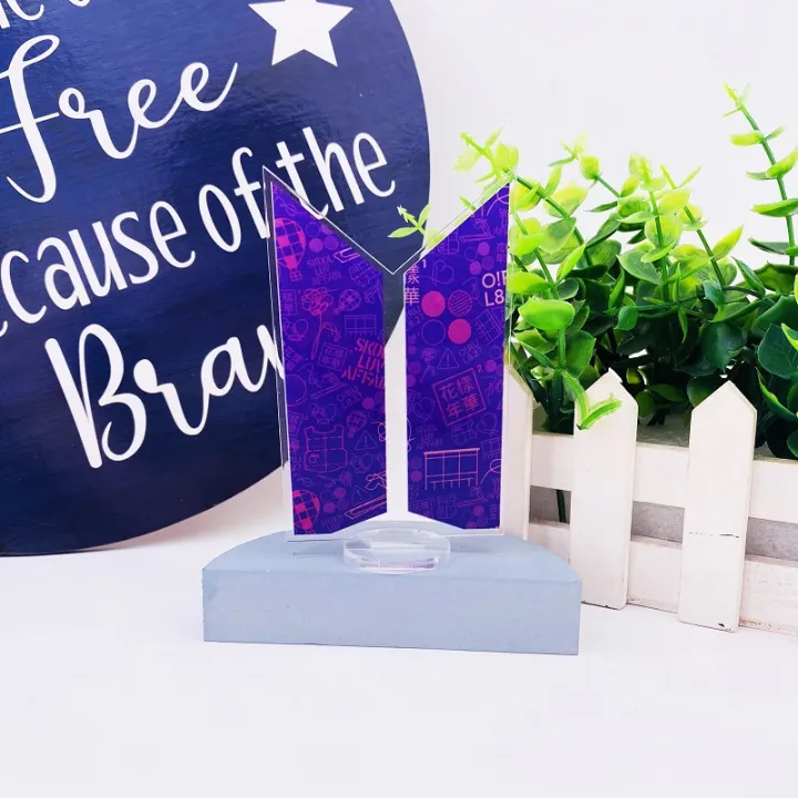 Kpop BTS Butter acrylic Stop Sign Stand up | Lazada.co.th