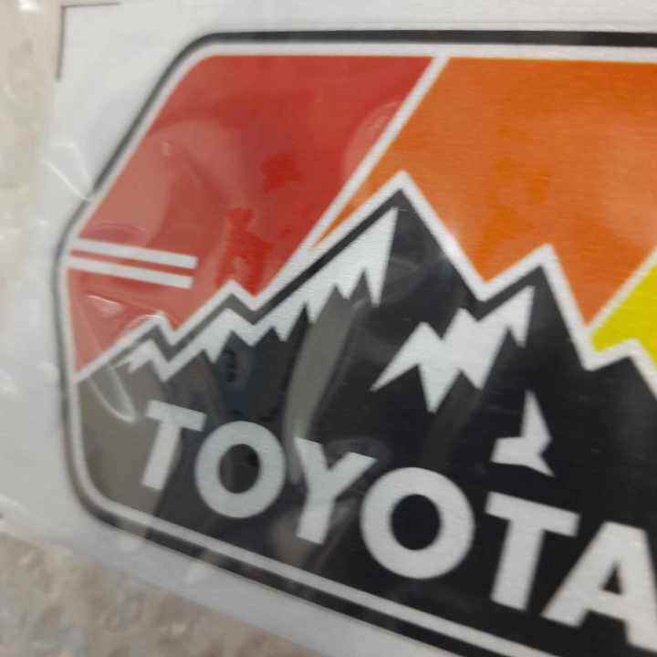 TOYOTA Car Sticker | Lazada PH