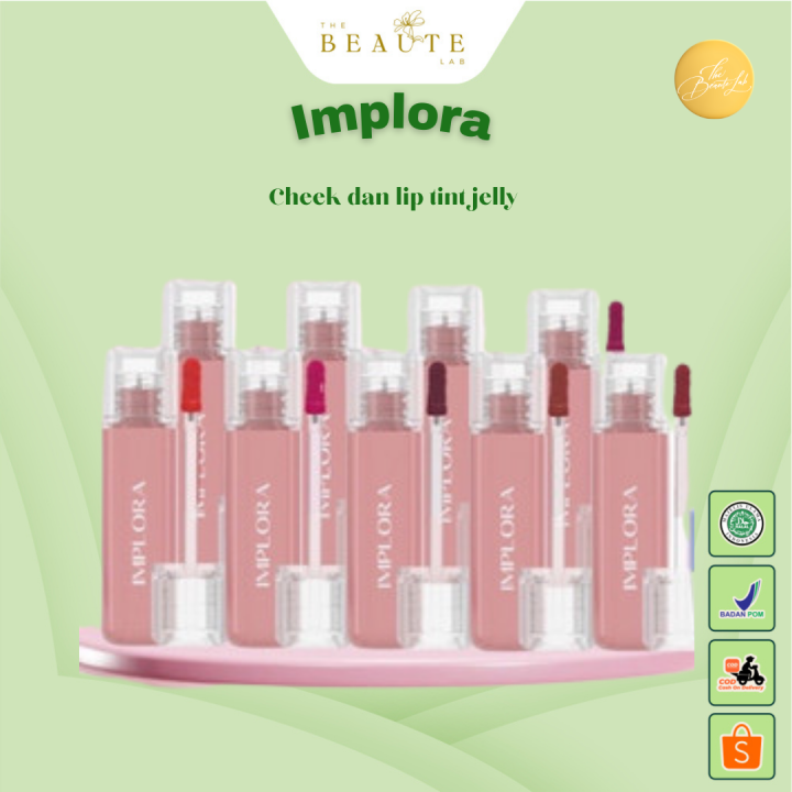 implora jelly tint lipstik bening liptint | Lazada Indonesia