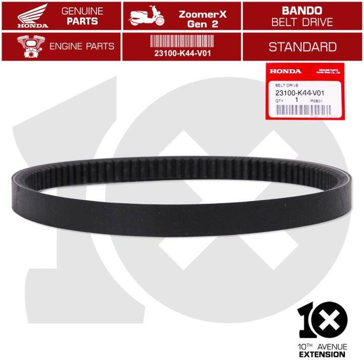 [Ready Stock] 10thX Honda Genuine Bando Belt Drive Part No.23100-K44 ...