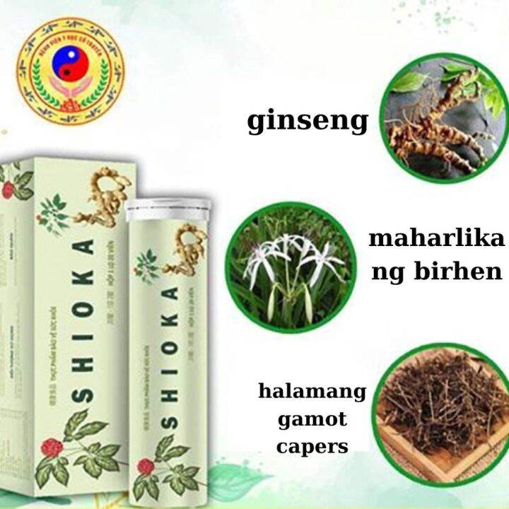 SHIOKA EFFERVESCENT TABLET reduces tumor causing cells,nocturia and ...
