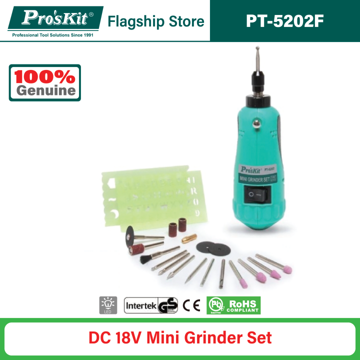 Pro'sKit PT-5202F Mini Grinder Set | Lazada