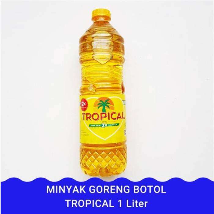 Minyak Goreng Tropical Botol 1 Liter | Lazada Indonesia