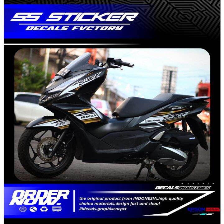 00129 TERBARU DECAL STICKER FULL BODY HONDA PCX CUSTOM | Lazada Indonesia