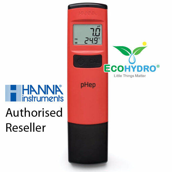 ORIGINAL! Hanna Instruments pH Tester HI98107 pH Meter hydroponics ...