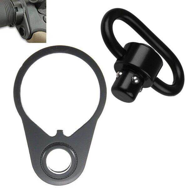 QD Quick Detach End Plate Sling Adapter Mount Ambidextrous For Hunting ...