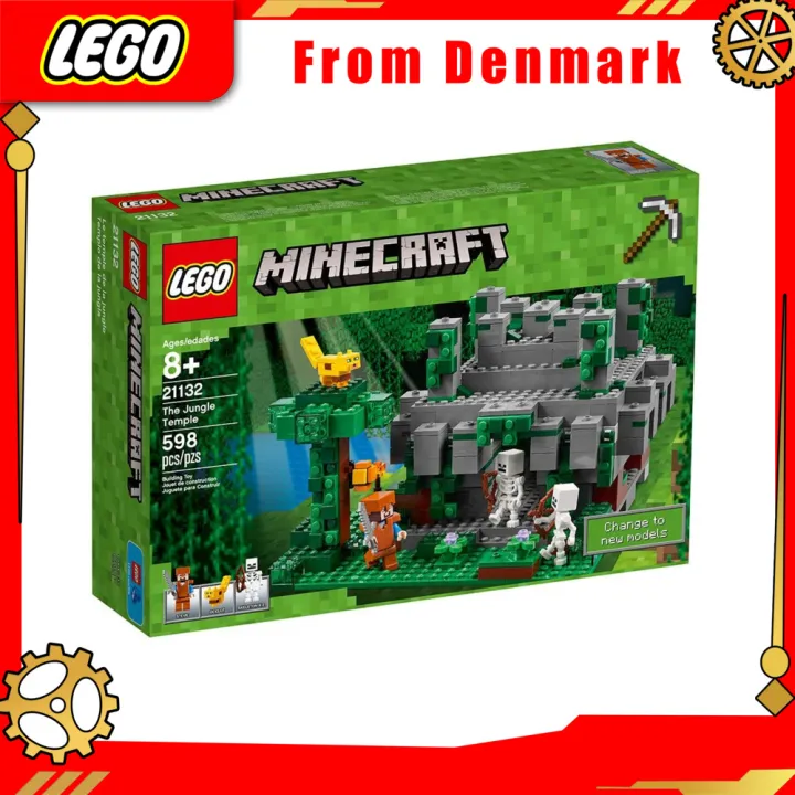 Original LEGO Minecraft Jungle Temple 21132 (598 pieces) Genuine ...