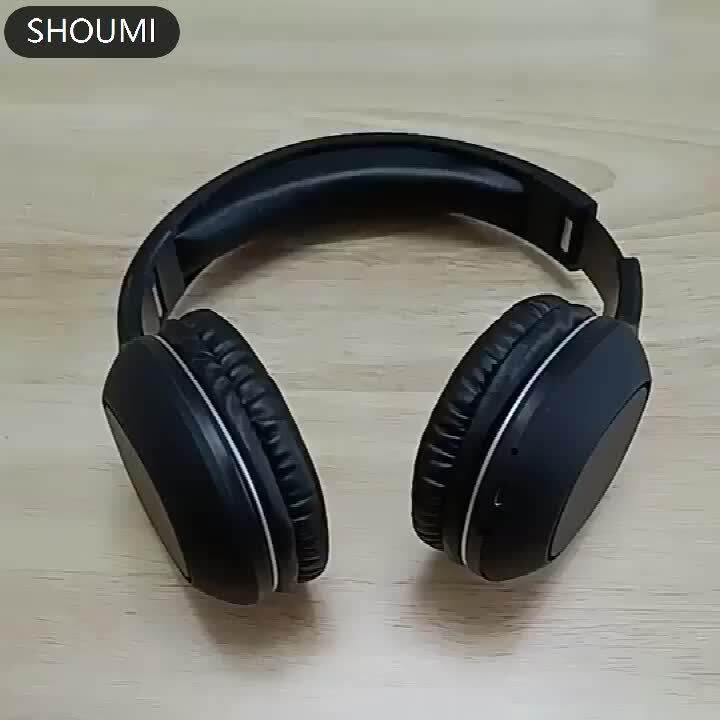 Shoumi หูฟังไร้สายพร้อมที่วางศัพท์สมาร์ทชุดหูฟังบลูทูธหูฟังพับได้ HD ...