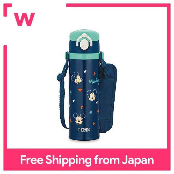 Thermos Water Bottle Vacuum Insulated Kids Mobile Mug 500ml Mickey Navy JOI-500DS NVY | Lazada ...