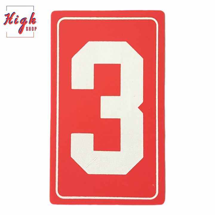 Signage Angka Tiga (3) Kualitas Premium | Lazada Indonesia