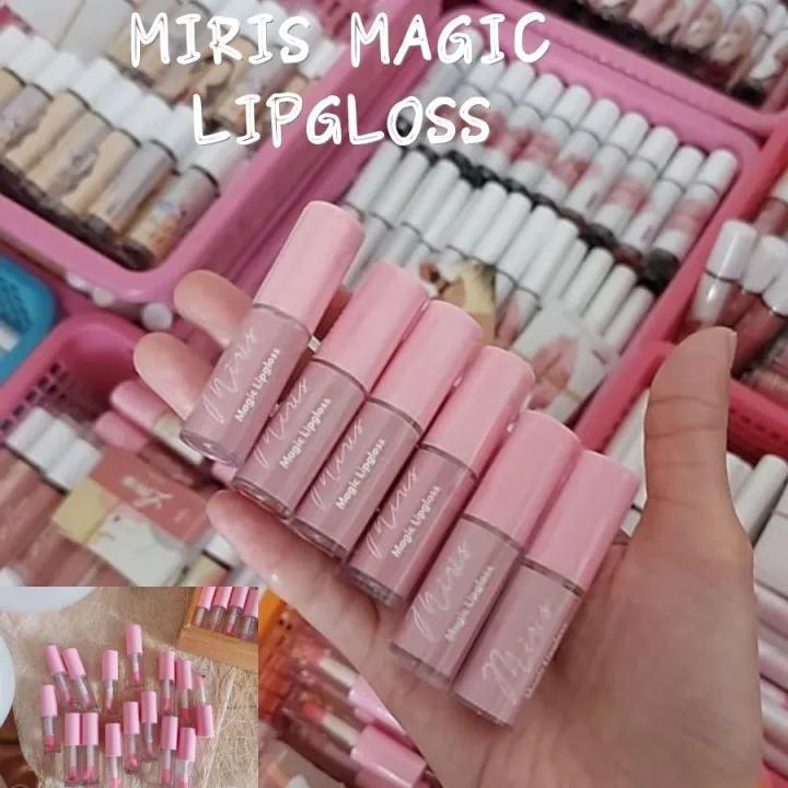 MIRIS Liquid Gloss Set, Shimmer Jelly Lip Balm Long Lasting Pigmented ...