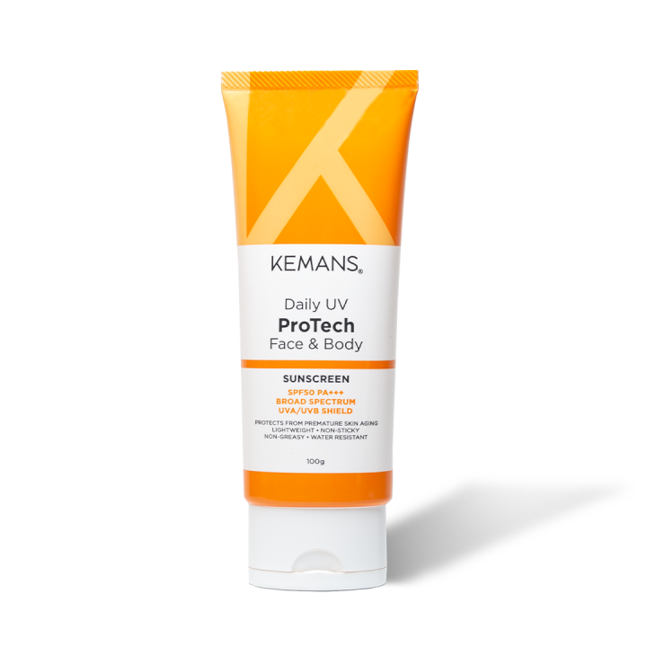 KEMANS Daily UV ProTech Face & Body Sunscreen 100g | Lazada PH