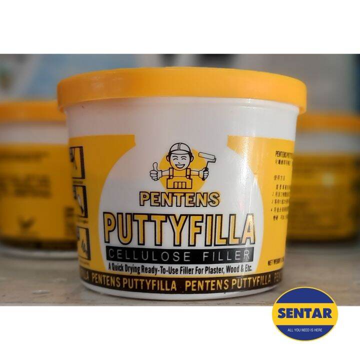 Pentens Puttyfilla Cellulose Filler (500g) | Lazada
