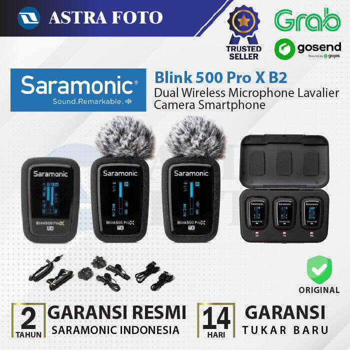 Saramonic Blink 500 Pro X B2 Dual Wireless Mic Blink 500 B2 PRO X ...