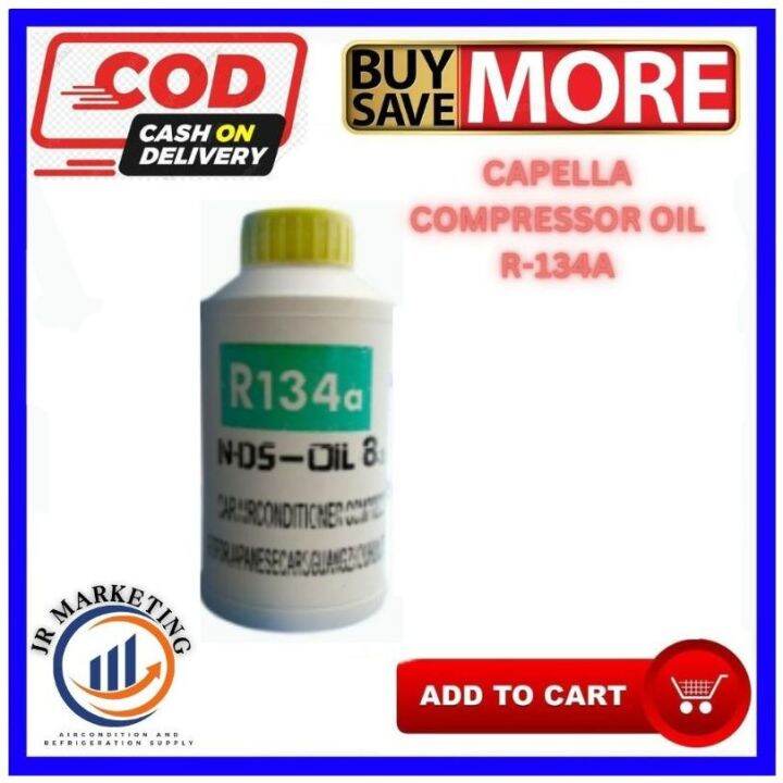 JR Marketing : Capella Compressor Oil R-134A | Lazada PH