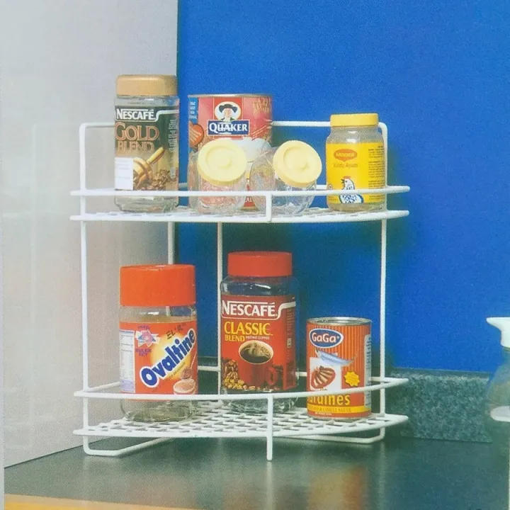 Rak Modelline Sudut Dapur / Kitchen Corner Rack | Lazada Indonesia
