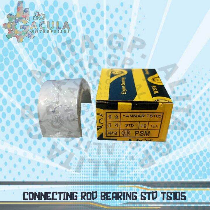 Connecting Rod Bearing STD Yanmar TS105 S85 SS90 NS90 S90 NS10 Diesel ...