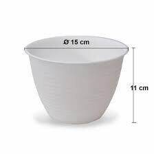 Pot bunga dan tanaman plastik tawon ukuran 15 cm / pot tawon ukuran 15 ...