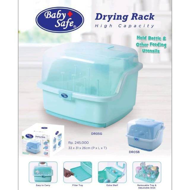 baby safe drying rack (DR05) / Rak Botol susu / rak susu / rak alat ...