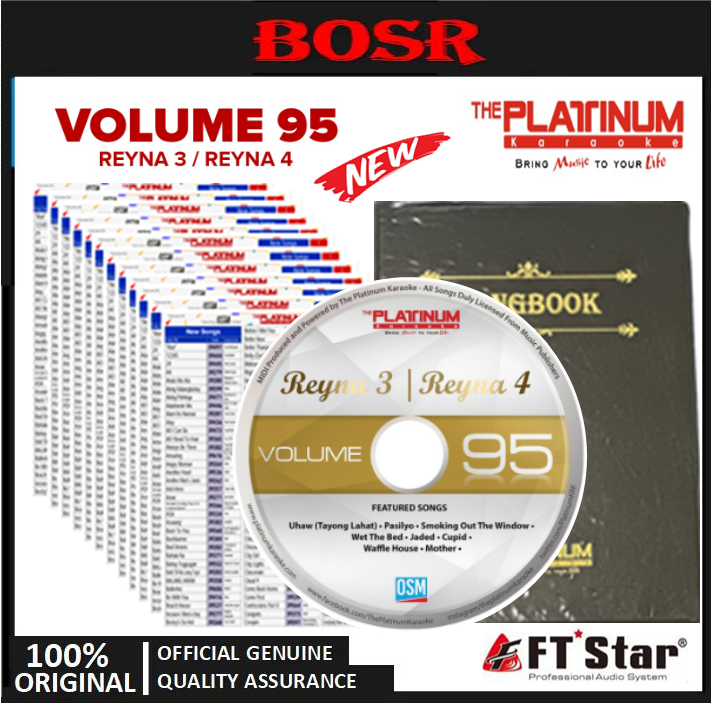 Platinum Reyna 3 Songbook + Songlist + Updated CD (Vol.95) | Lazada PH