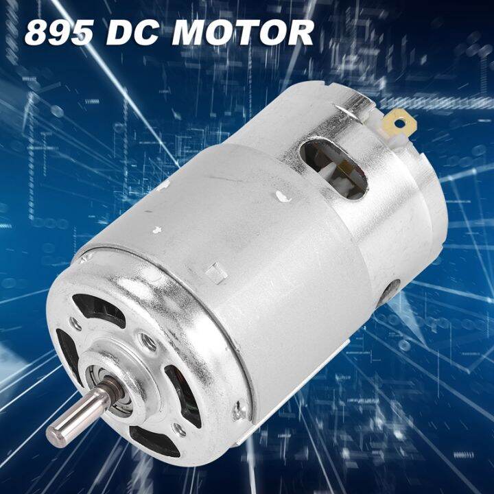 895 DC Motor 24V Power Wheel, Milling Machine Mini DC Motor Dual Ball ...