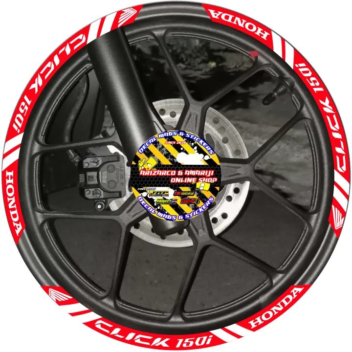 CLICK 150i HONDA DECAL MAG PRINTED STICKER GOOD FOR 2 MAGS | Lazada PH