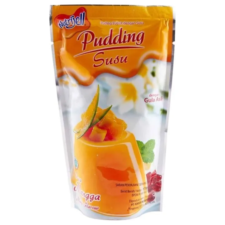 Nutrijell Pudding Susu Rasa Mangga 170g | Lazada Indonesia