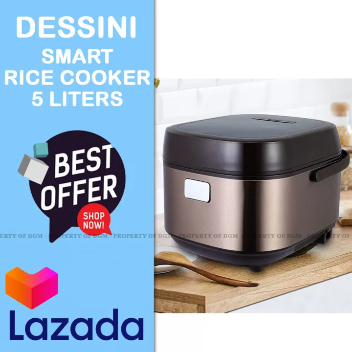 5L Multifunctional Electric Smart Rice Cooker | Lazada PH
