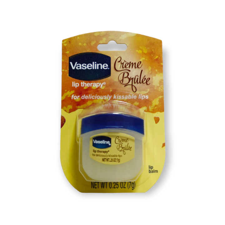 (USA) Vaseline Lip Therapy. Creme Brulee. 7 grams. | Lazada PH