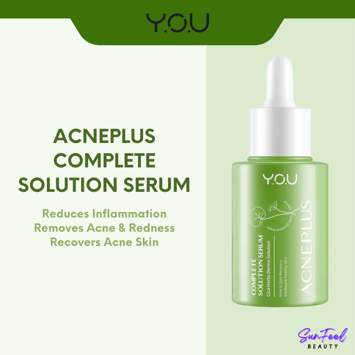 YOU AcnePlus Complete Solution Serum 20ml | Lazada