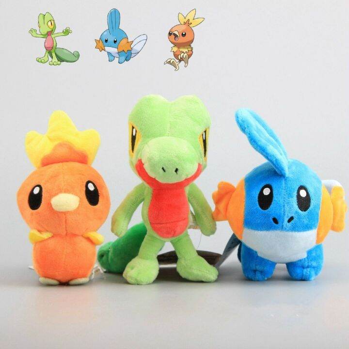 Torchic Treecko Mudkip Plush Doll New Pokemon Stuffed Toy | Lazada PH