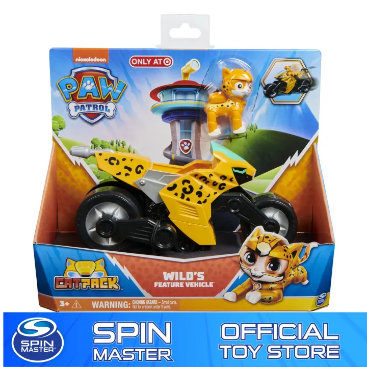 [Original] Paw Patrol Cat Pack Wild's Themed Vehicle Toys for Kids | Lazada