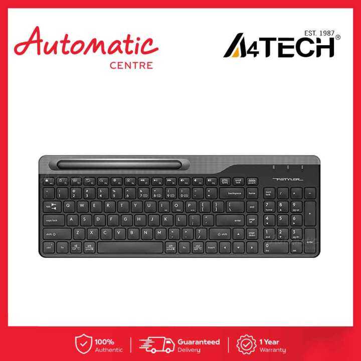A4tech Fbk25 Black 2 4g Wireless Multi Device Bluetooth Keyboard Lazada Ph