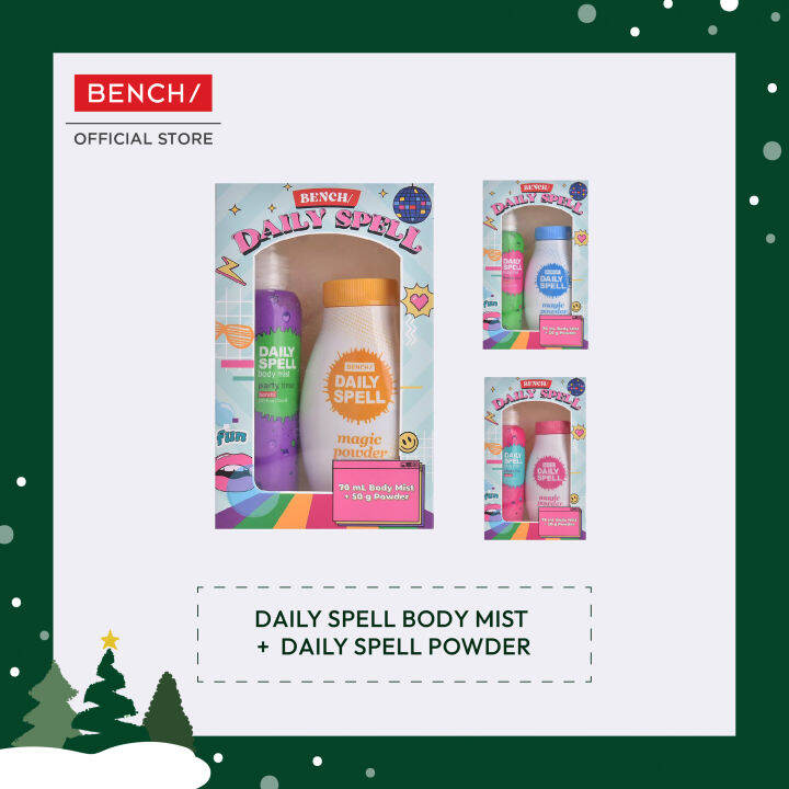 BENCH- PXC0314 Daily Spell Body Mist + Powder | Lazada PH