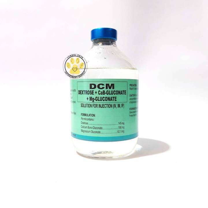 NUTRIVET DCM (500 ml) Dextrose + CaB-Gluconate + Mg-Gluconate (500 ml) | Lazada PH