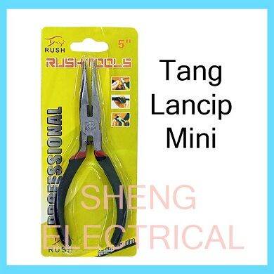 Tang Lancip Mini 5" In Buaya Jepit Kecil Lancip Panjang Long Nose Plier ...
