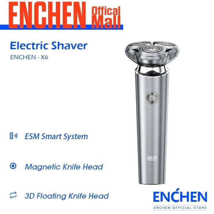 【COD】 Xiaomi ENCHEN Electric Shaver 3D Floating Shavers Beard Trimmer ...