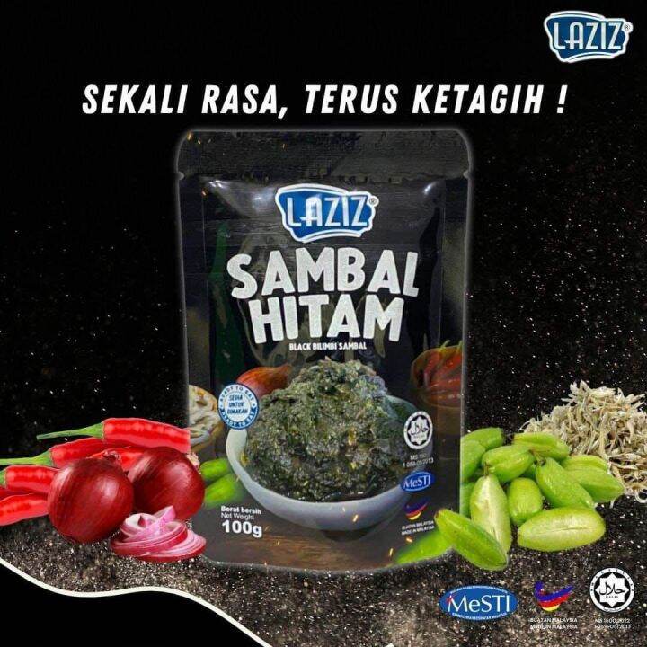 Laziz Sambal Hitam Belimbing Buluh Original Kuala Lipis Ori Pahang ...