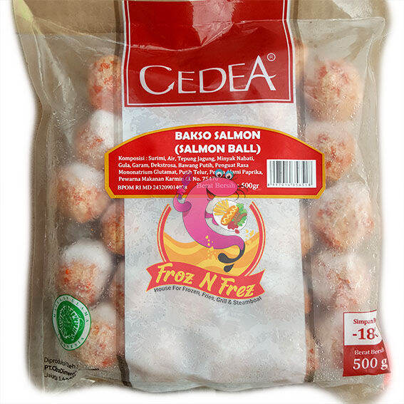 CEDEA Bola Salmon 500 Gram (29 Pcs) | Lazada Indonesia