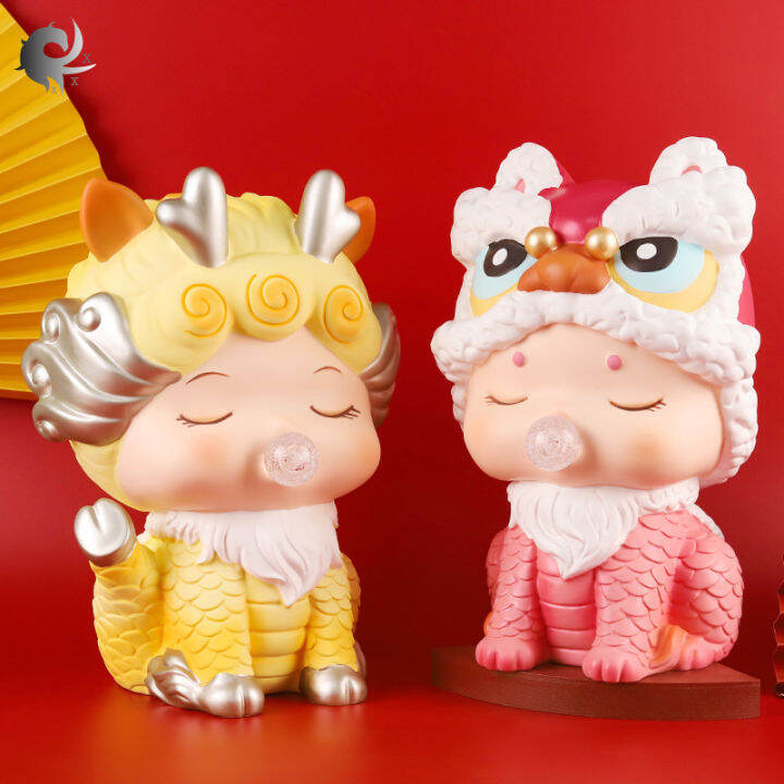 (1 ชิ้น) กระปุกออมสิน Rui Beast, กระปุกออมสินขนาดใหญ่สำหรับเก็บและถอน ...