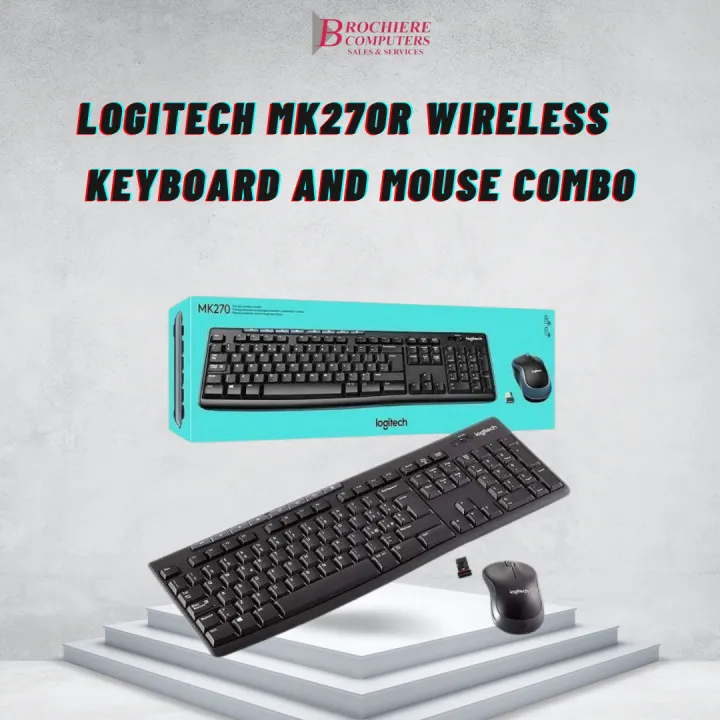 Logitech Mk270r Wireless Keyboard And Mouse Combo Lazada Ph