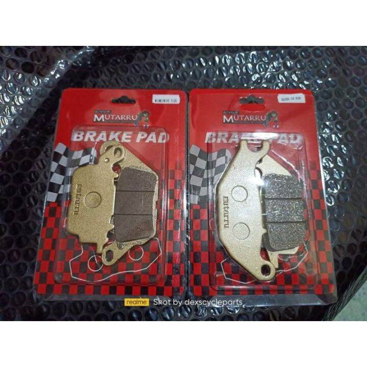 ⊿MUTARRU BREAK PAD FOR SNIPER 150RAIDER 150♨ | Lazada PH