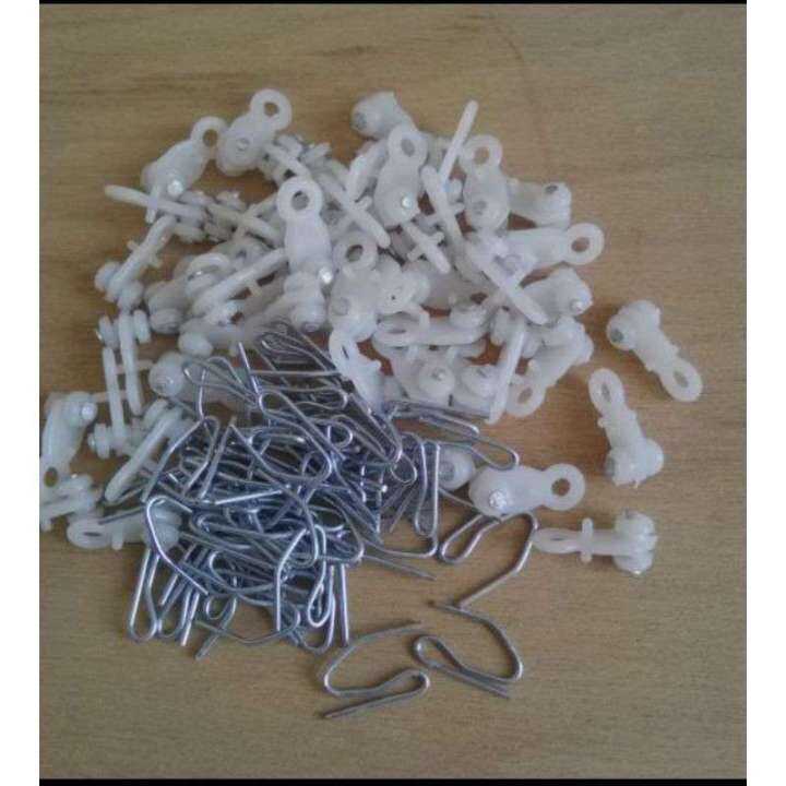 KAWAT DAN RODA REL GORDEN TIRAI HORDENG TIANG RELL | Lazada Indonesia