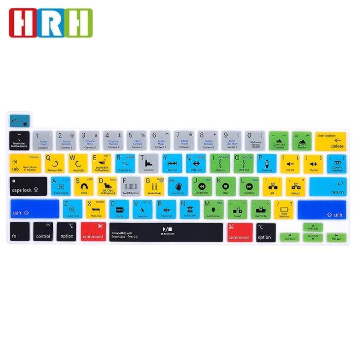 HRH Adobe Premiere Pro CC Shortcut Hotkey Functional Silicone English ...