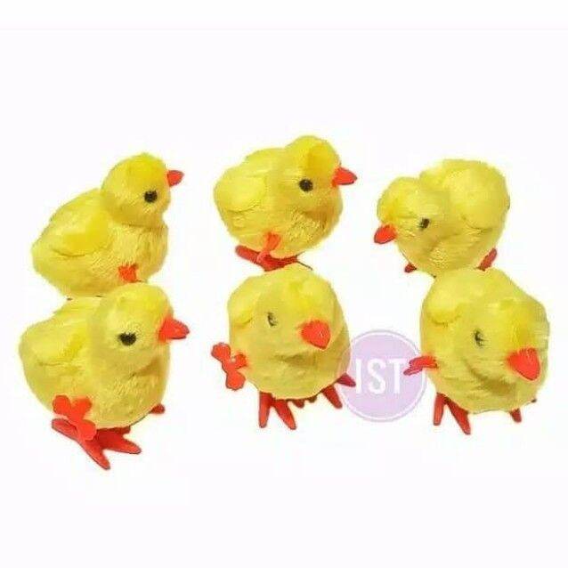Mainan anak ayam lucu berbulu dan bisa berjalan berputar | Lazada Indonesia