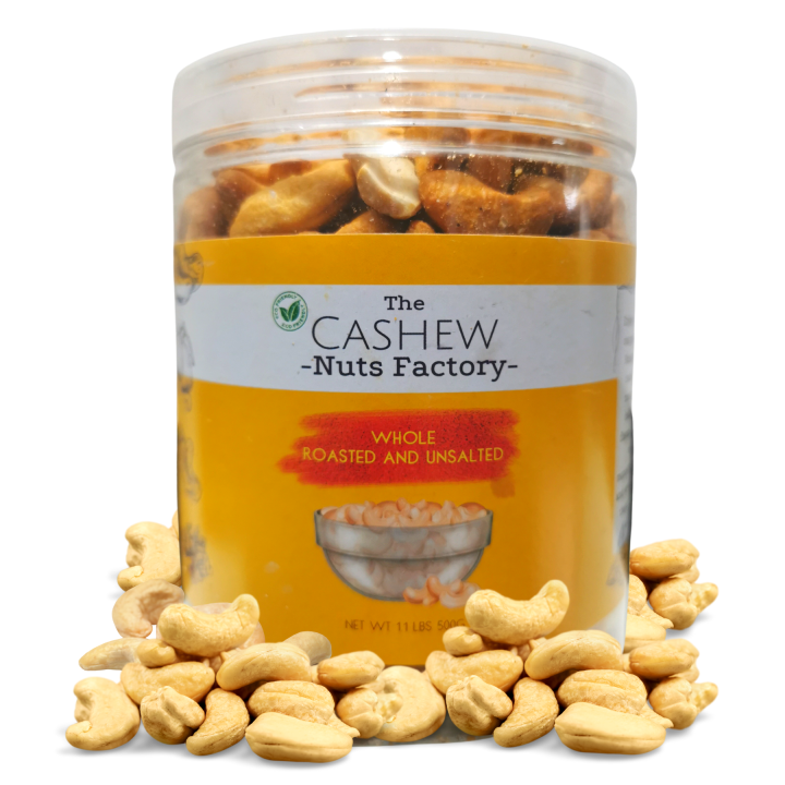 Cashew Nuts Roasted 500g Unsalted ( Whole ) - Discover the ultimate snacking experience with our ...