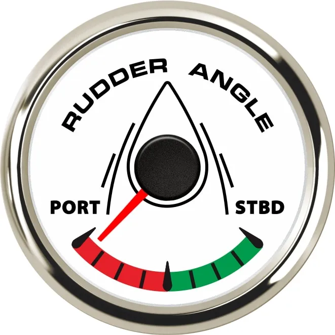 52mm Rudder Angle Indicator With Rudder Angle Sensor Waterproof Boat ...