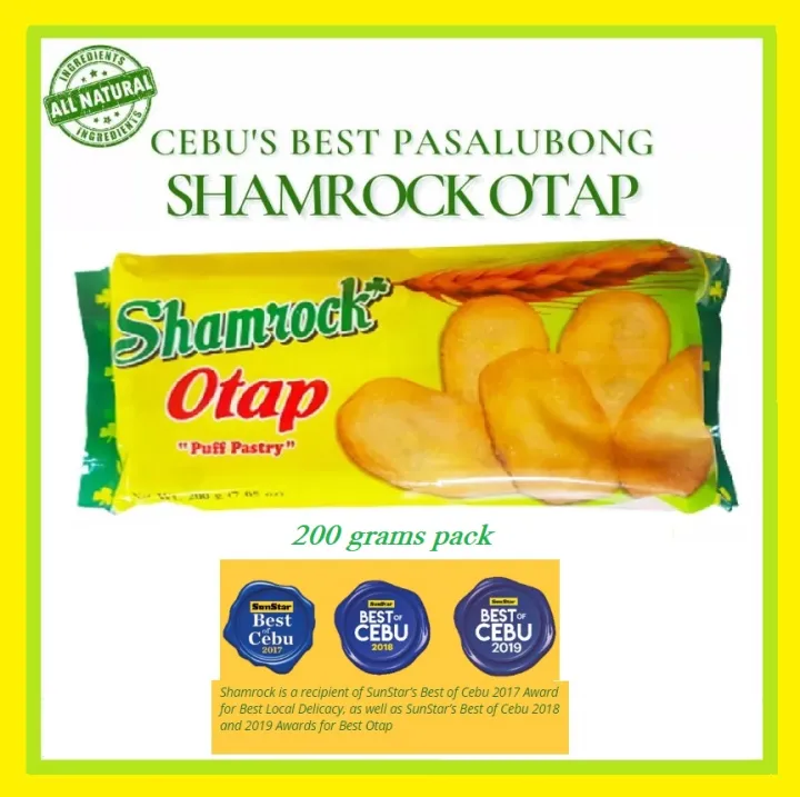 Shamrock Otap 1 Pack 200 grams Cebu's Best Delicacies Pasalubong ...