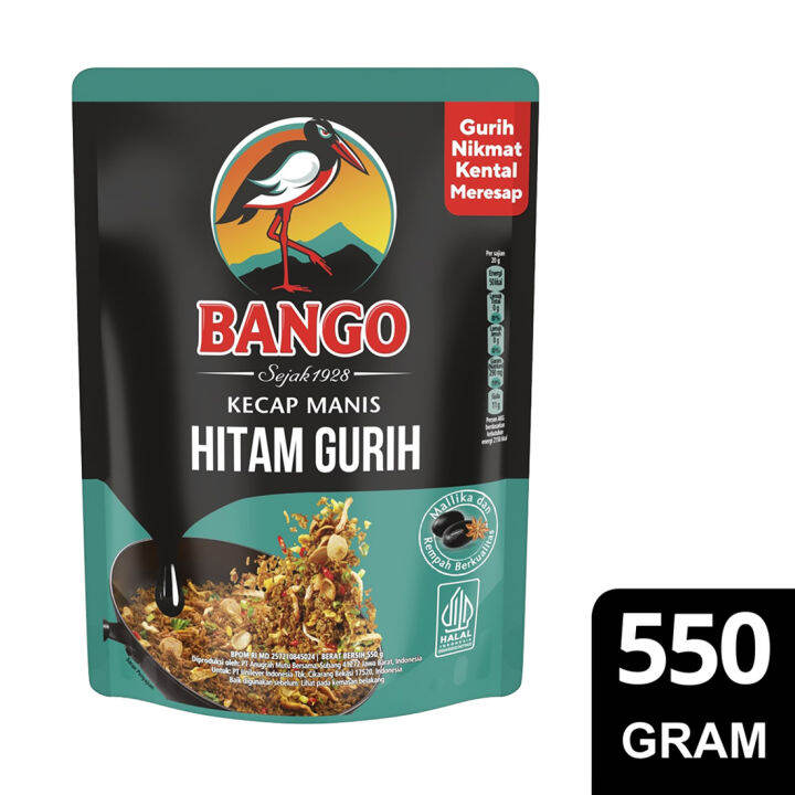Bango Kecap Manis Hitam Gurih 550G | Lazada Indonesia