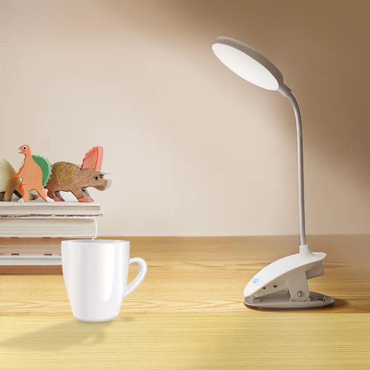 Office Table Lamp Multifunction Led Clamp Desk Lamp Kids Student Touch ...